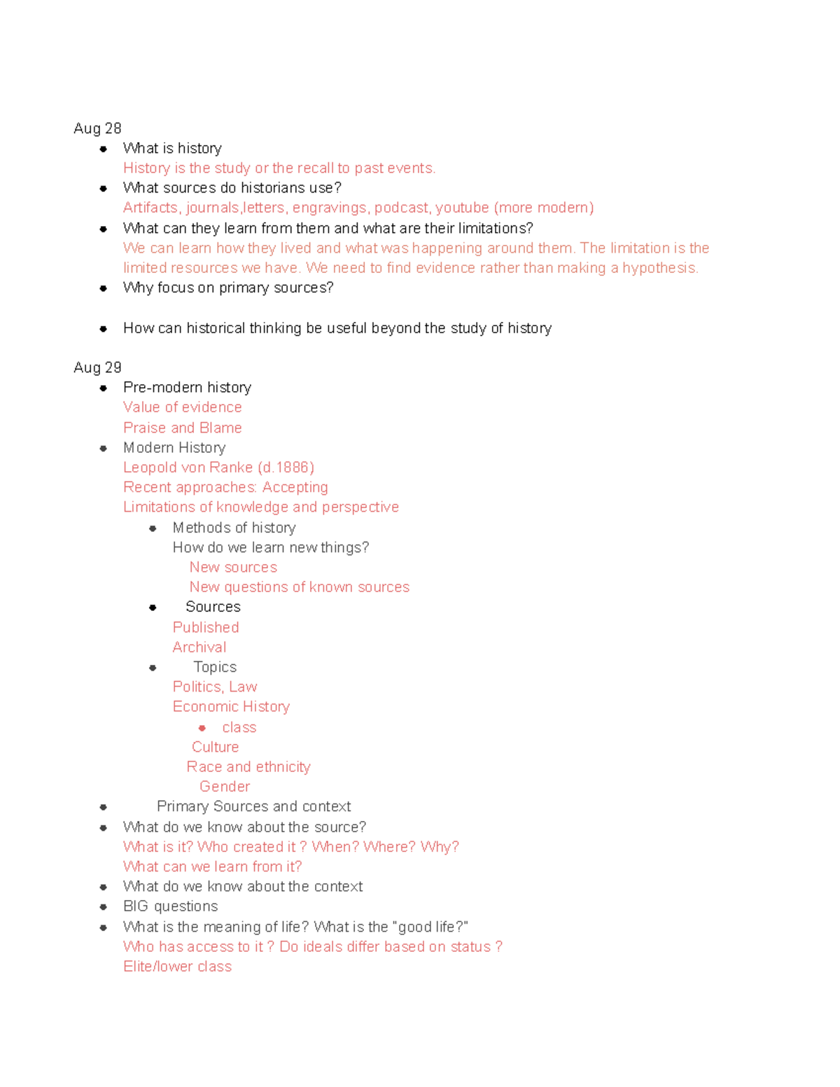 Introduction to Ancient Mesopotamia and Historical Thinking (HIST101 ...
