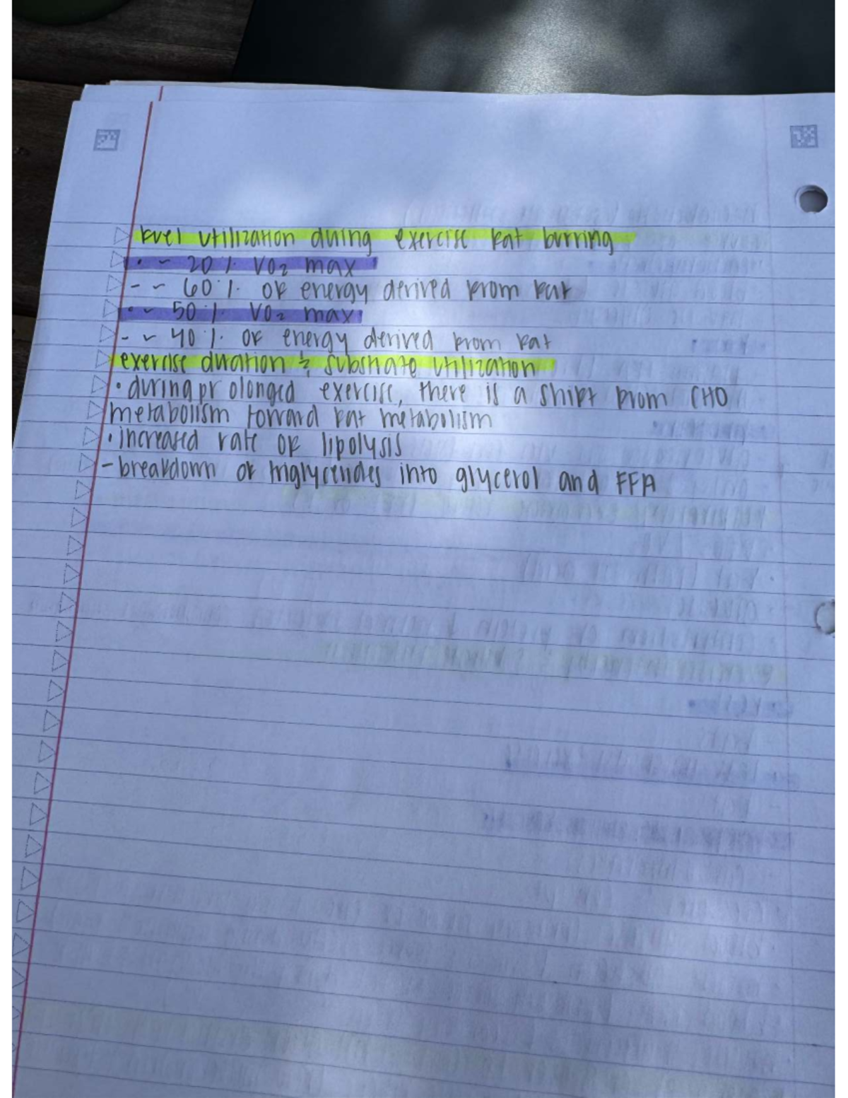 Utilization of Substrates During Prolonged Exercise: Analysis and - Studocu