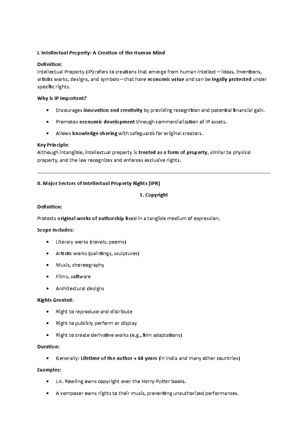 Intellectual Property Rights (IPR): Understanding Key Concepts and ...