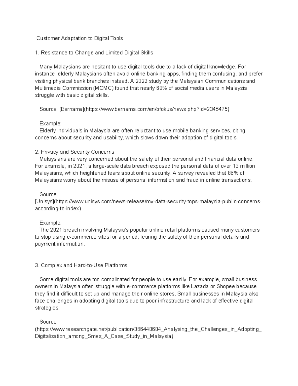 MKT Debate: Customer Adaptation Challenges to Digital Tools in Malaysia ...