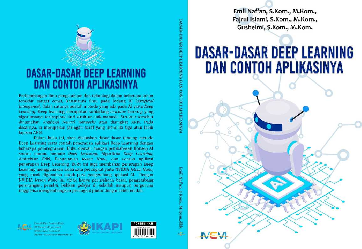 Dasar-Dasar Deep Learning: Teori dan Aplikasi oleh Emil Naf'an dkk. - Studocu