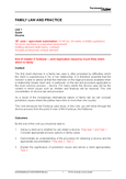 Family Law - Studocu