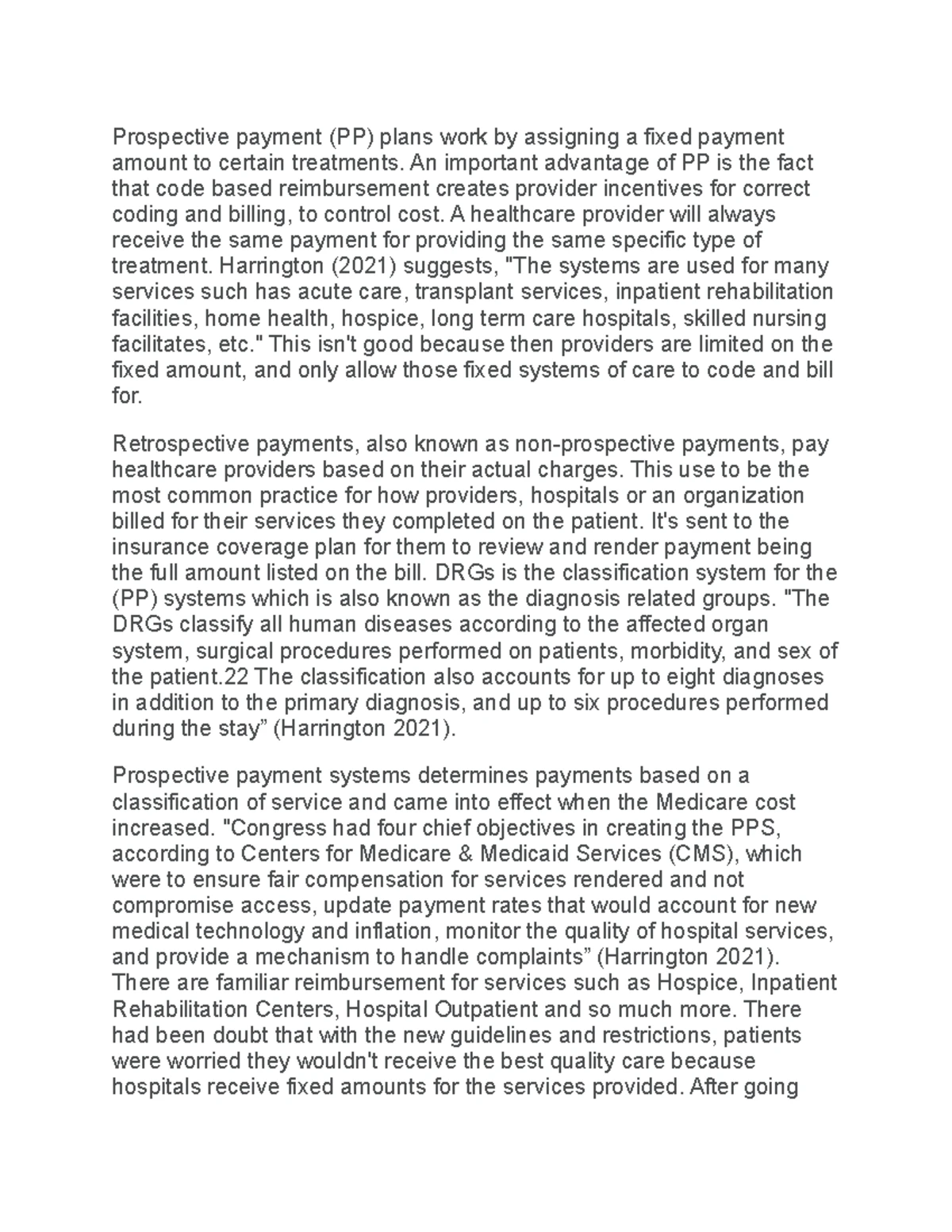 2-2 Quiz HCM-345 Chapters 2 and 9 Healthcare Reimbursement - 2-2 Module ...