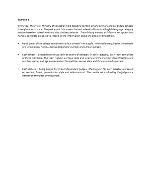 ICT450- Group Project 2023 - ICT450: DATABASE DESIGN AND DEVELOPMENT ...