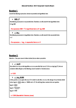 [Solved] Given that 1 3 2 9 5 7 11 9 and 2 8 3 1 4 5 9 1 11 0 Determine - Advanced functions 12 ...