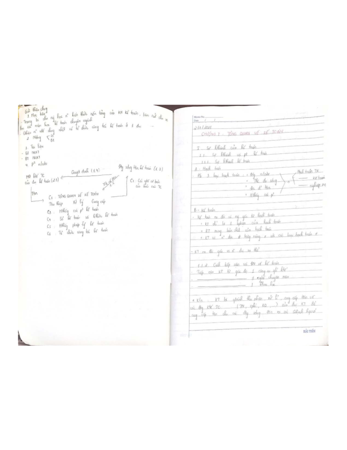 Hướng dẫn học tập môn Kế Toán - NLKT 1 (Học kỳ 2023) - Studocu