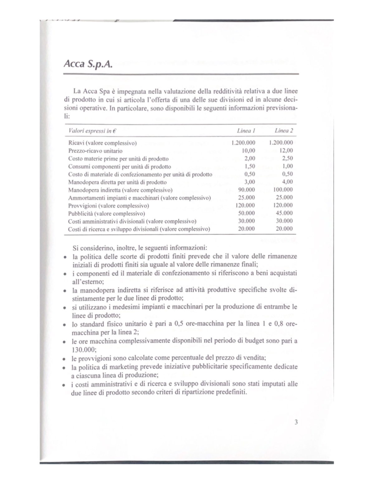 Acca S.p.A: Overview and Key Insights - Studocu