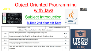 Unit-2: Input-Output Basics in Java with Examples and File Handling - Studocu