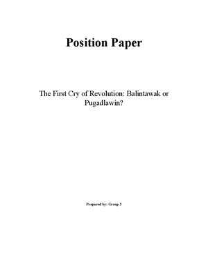 2024-02 Published - TABLE OF SPECIFICATION (TOS) 2024 - •Republic of ...