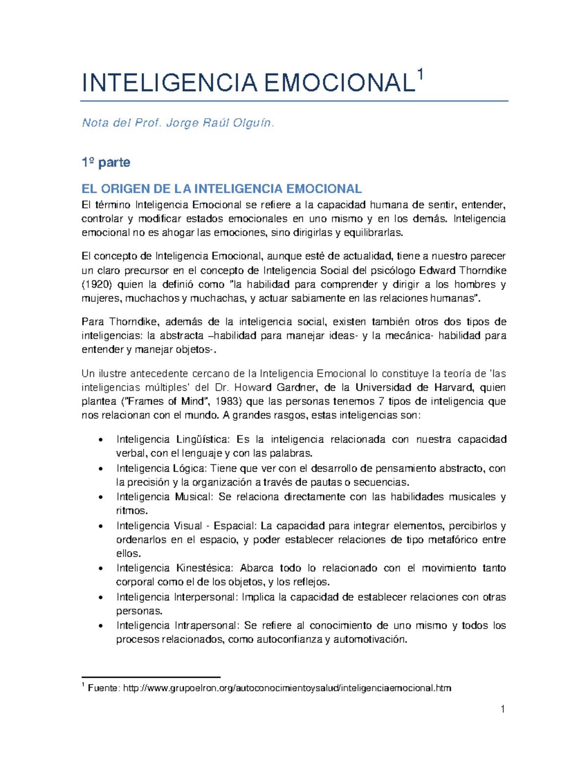 Inteligencia Emocional: Definición, Orígenes y Aplicaciones Prácticas ...