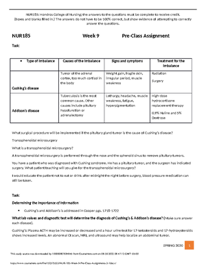 160 Week 7 and 8 homework - nur 160 - Studocu