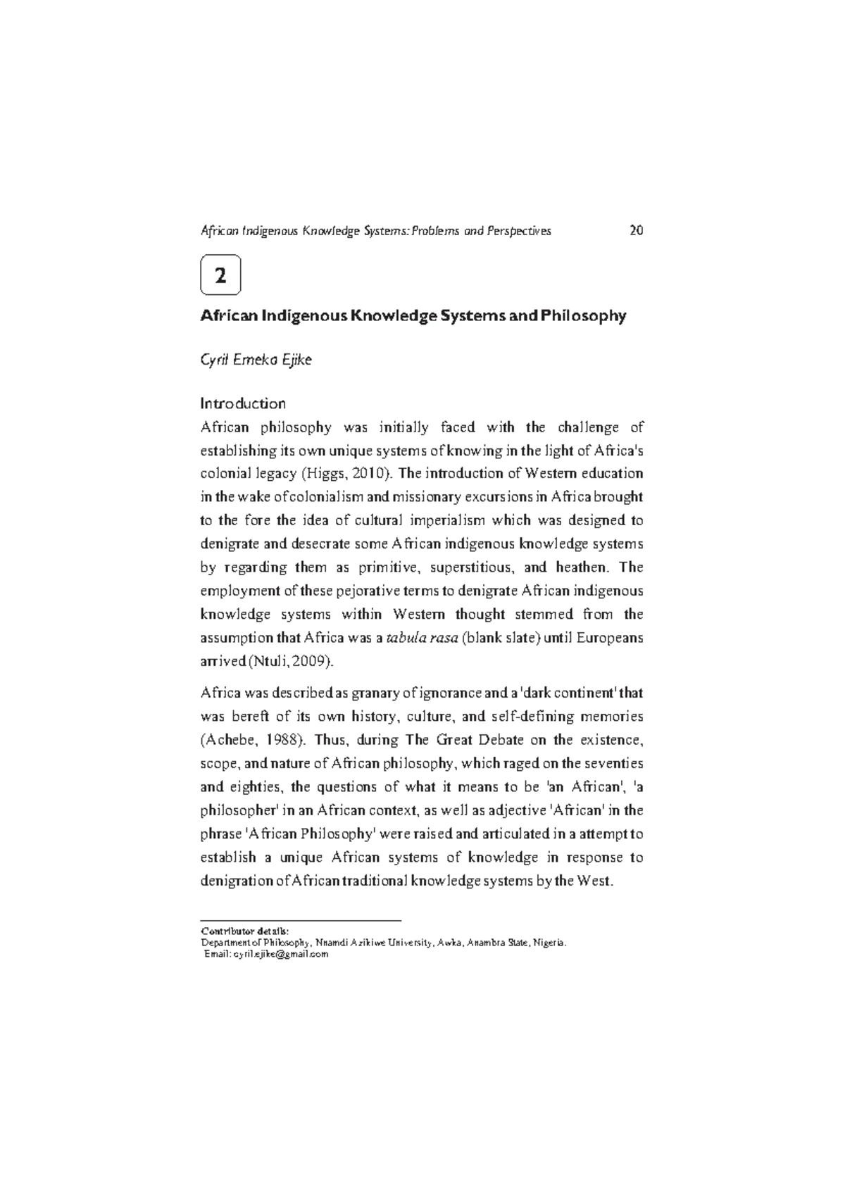 403-Final Exam: Understanding the African Renaissance Concept - Studocu