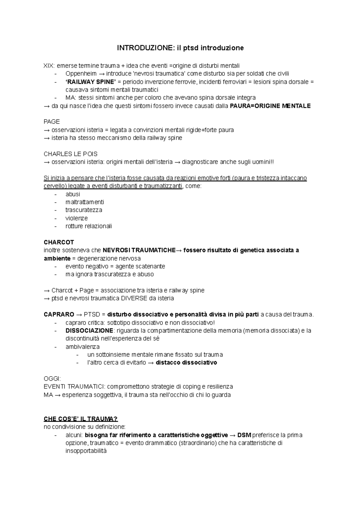 PTSD e Dissociazione: Analisi e Trattamenti nel Contesto Psicologico ...