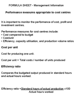 AFM - Short notes - ACCA – AFM ADVANCED FINANCIAL MANAGEMENT STUDY ...