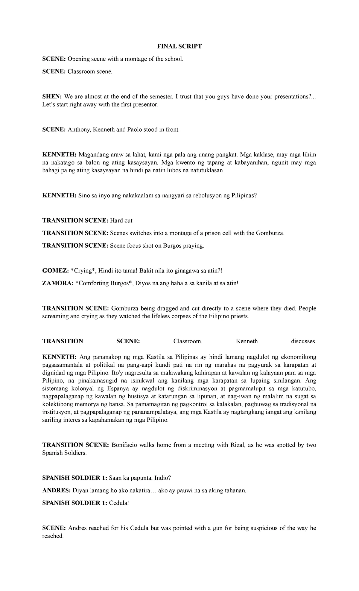 SK Resolution No. 10: Realignment of Funds for Traveling Expenses - Studocu