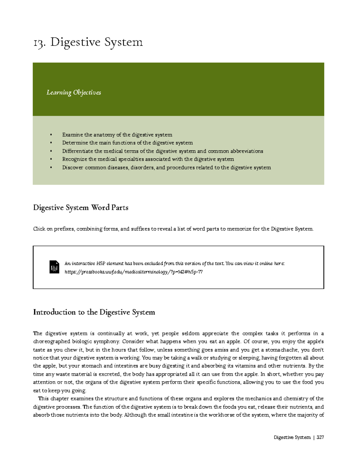 Medical Terminology: Digestive System Overview & Key Concepts - Studocu