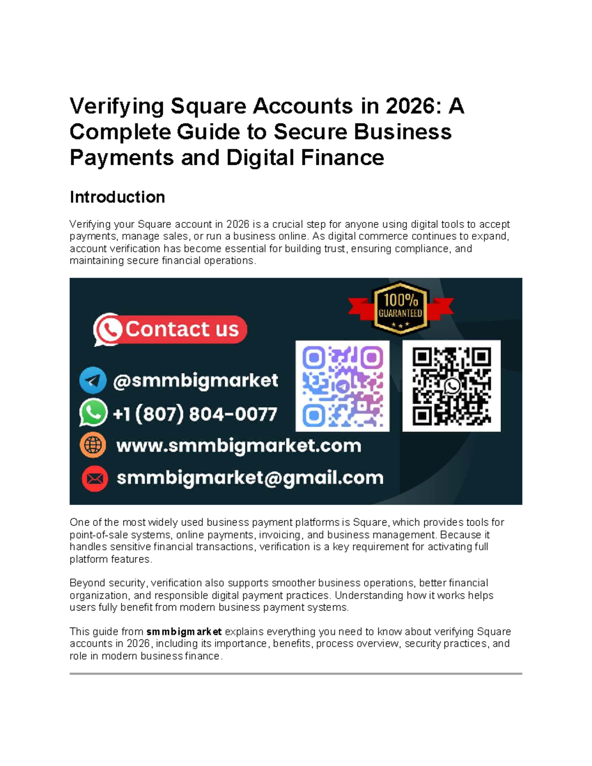 Complete Buying Guide for Square Accounts 2025-26: Verification ...