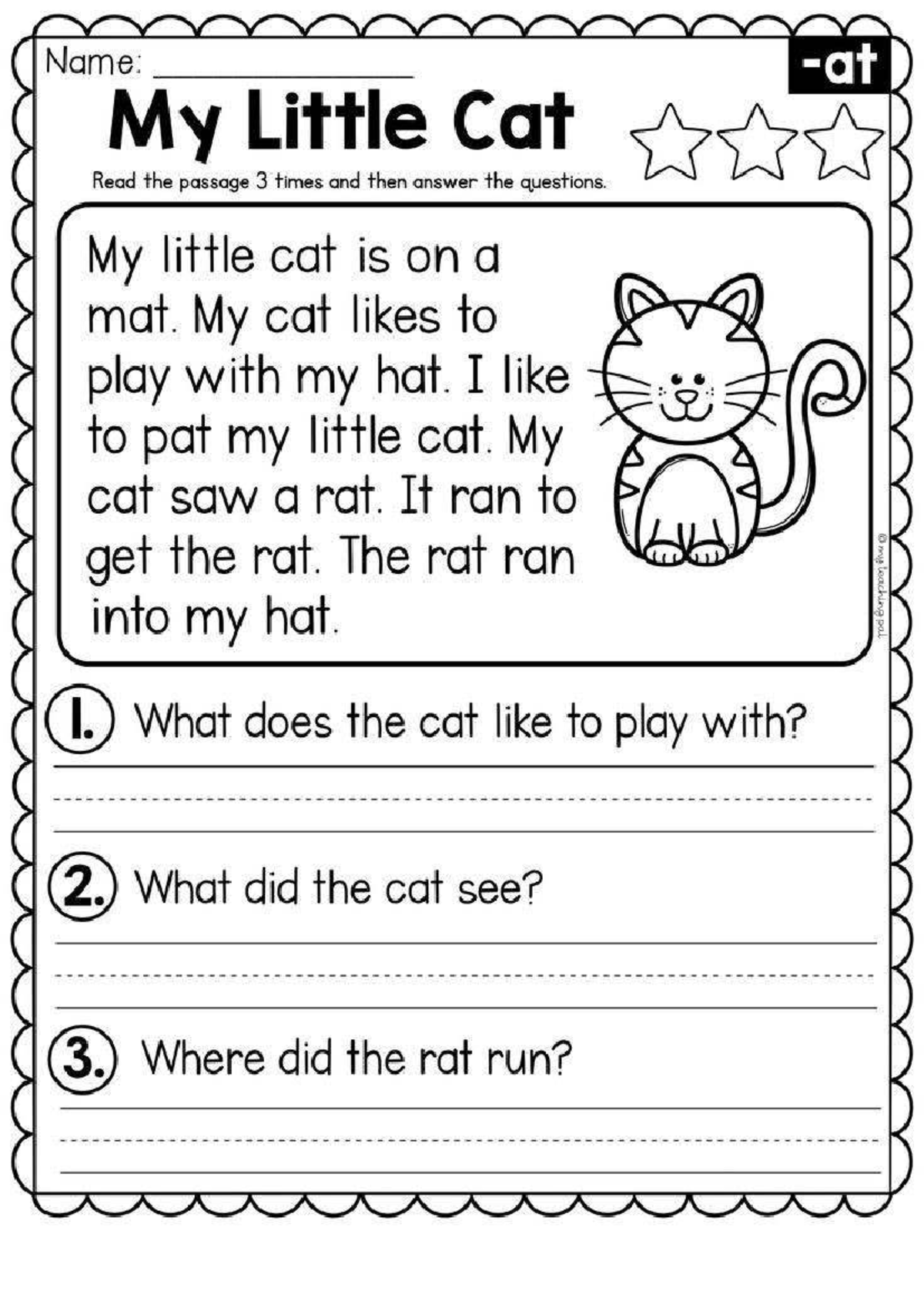 Share Reading Passages 1-1: Fun Stories and Questions - Studocu