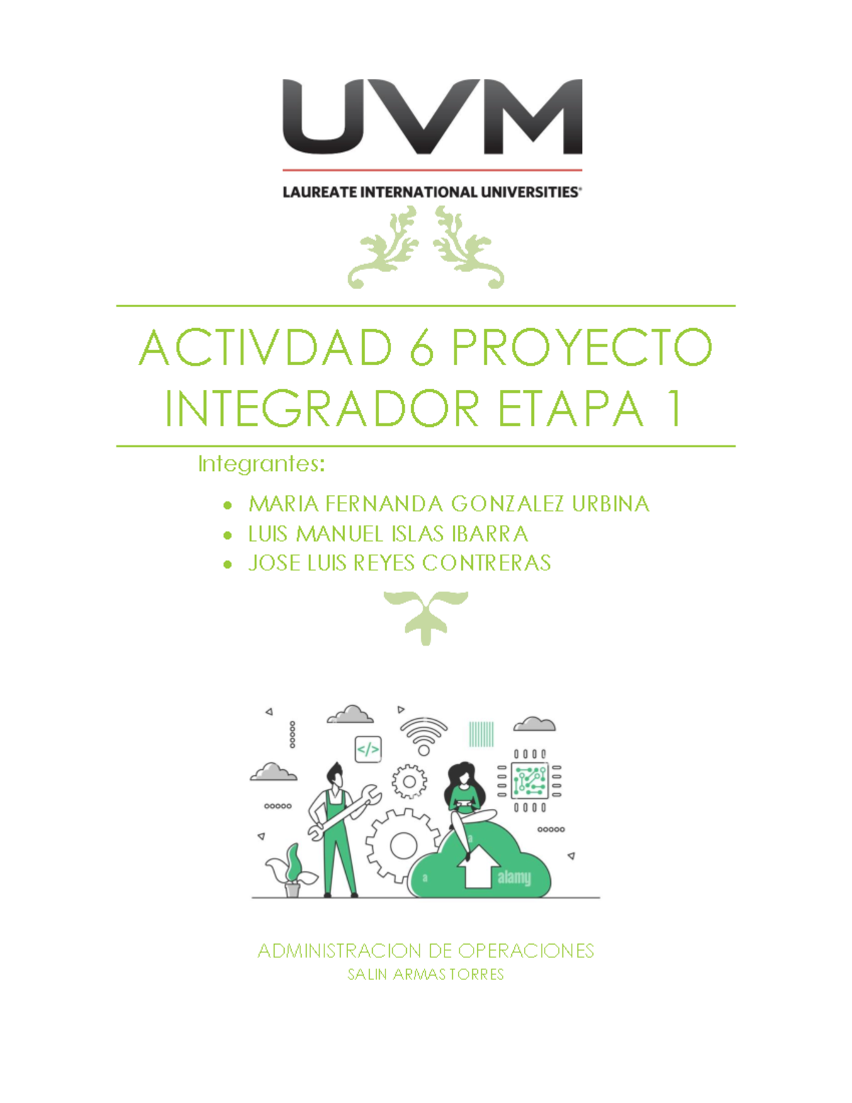 A6- Proyecto integrador etapa 1 - Equipo 2 - ACTIVDAD 6 PROYECTO INTEGRADOR ETAPA 1 ...