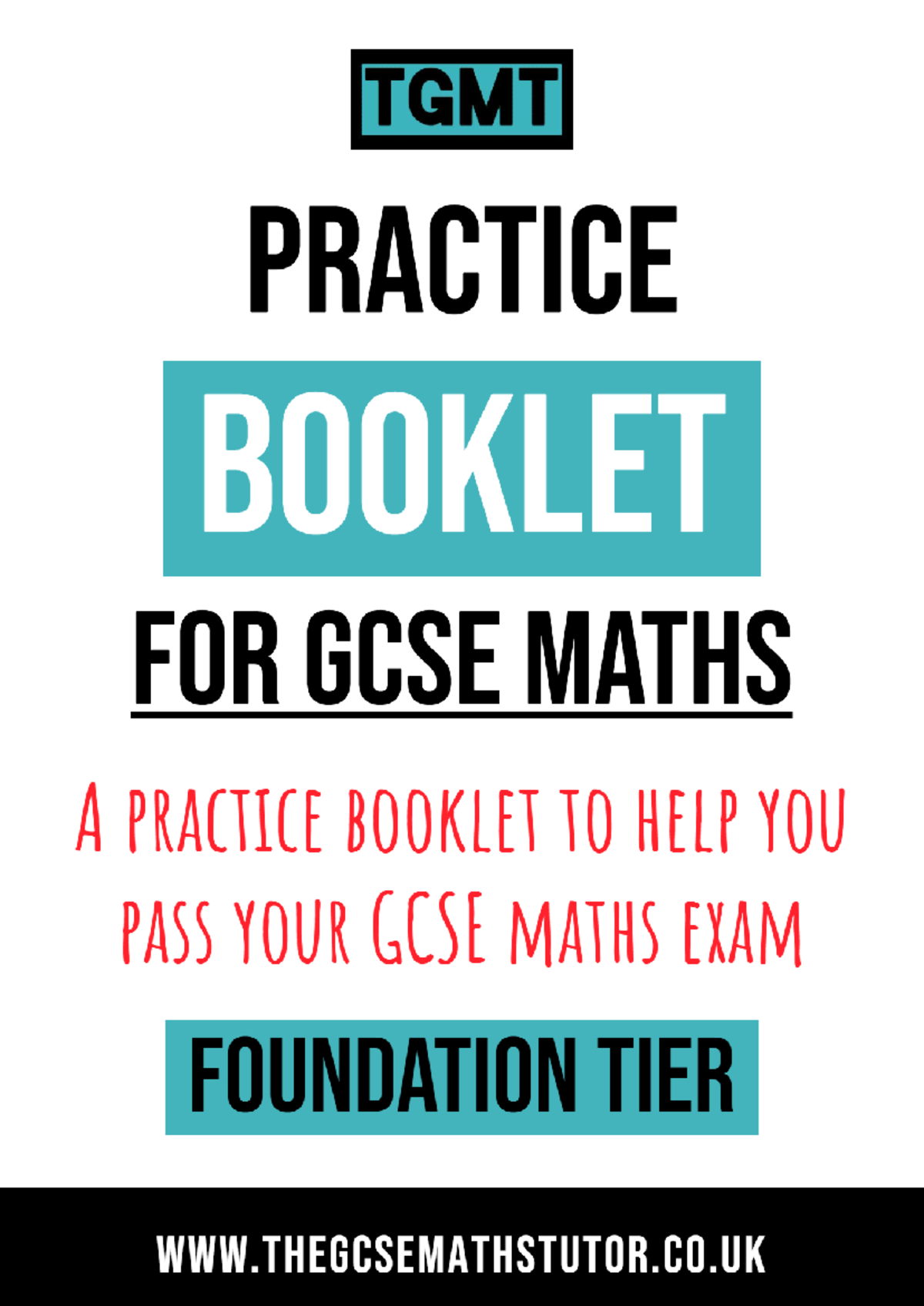 GCSE Maths Practice Booklet Set 1 Paper 2 (Calculator) Foundation - Studocu