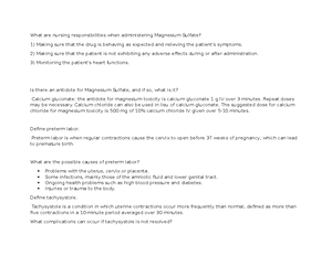 ticket to lab high risk nursing care - High Risk Obstetrical Nursing ...