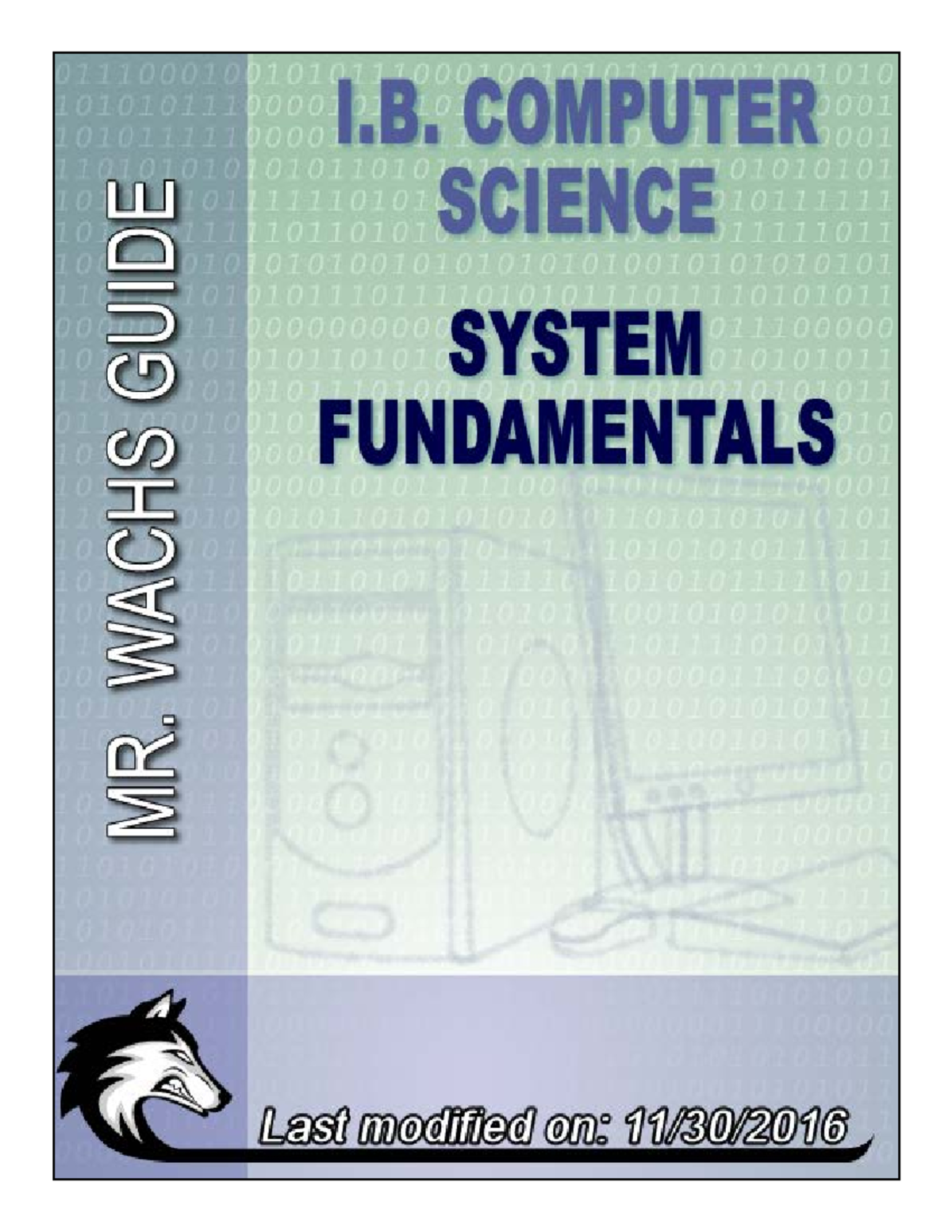 IB Computer Science: System Fundamentals Workbook Overview - Studocu