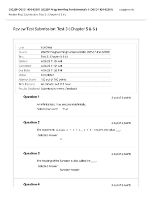 [Solved] Your Selection Code 3 examples in 1 program Hide Assignment ...