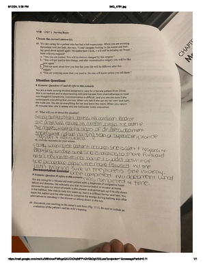 Fundamentals Study Guide Answers 4th edition - 1 CHAPTER 1 The Vista of ...