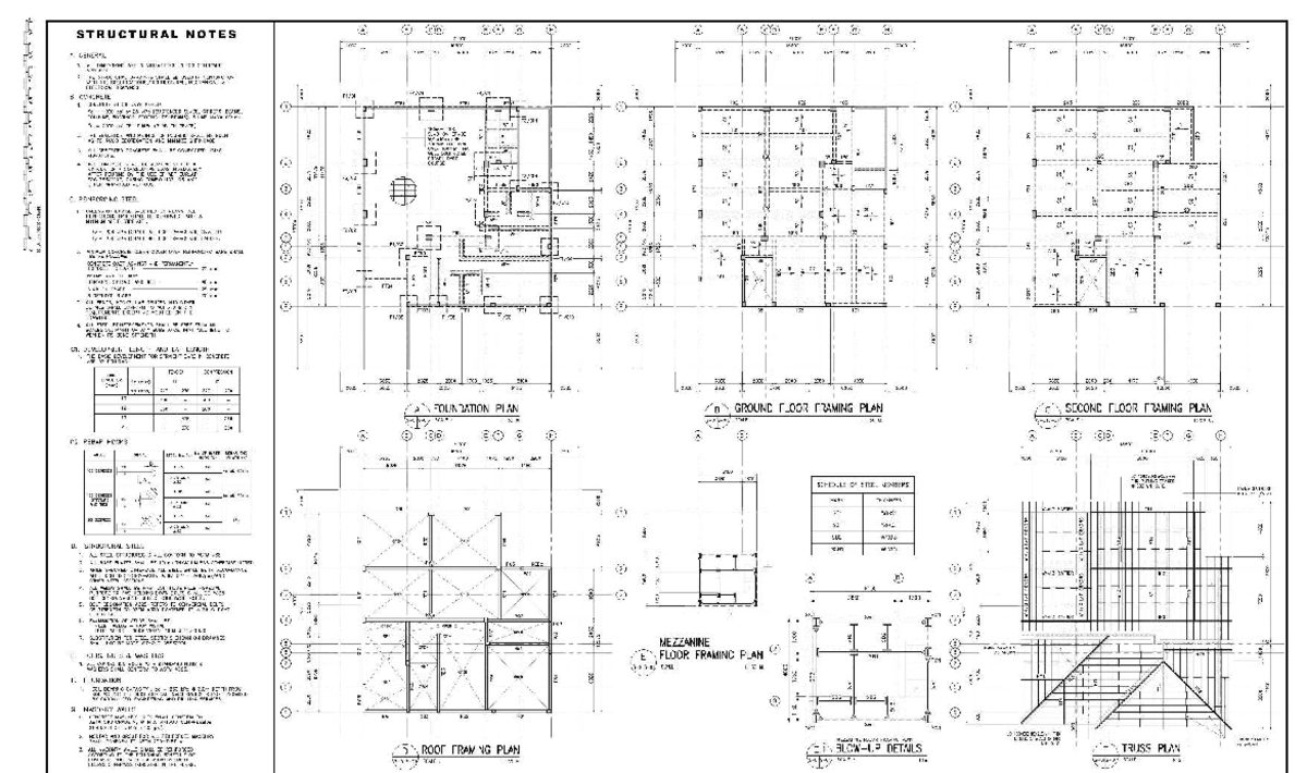 CE151P-5 Structural Drawings and Notes for Construction - Studocu