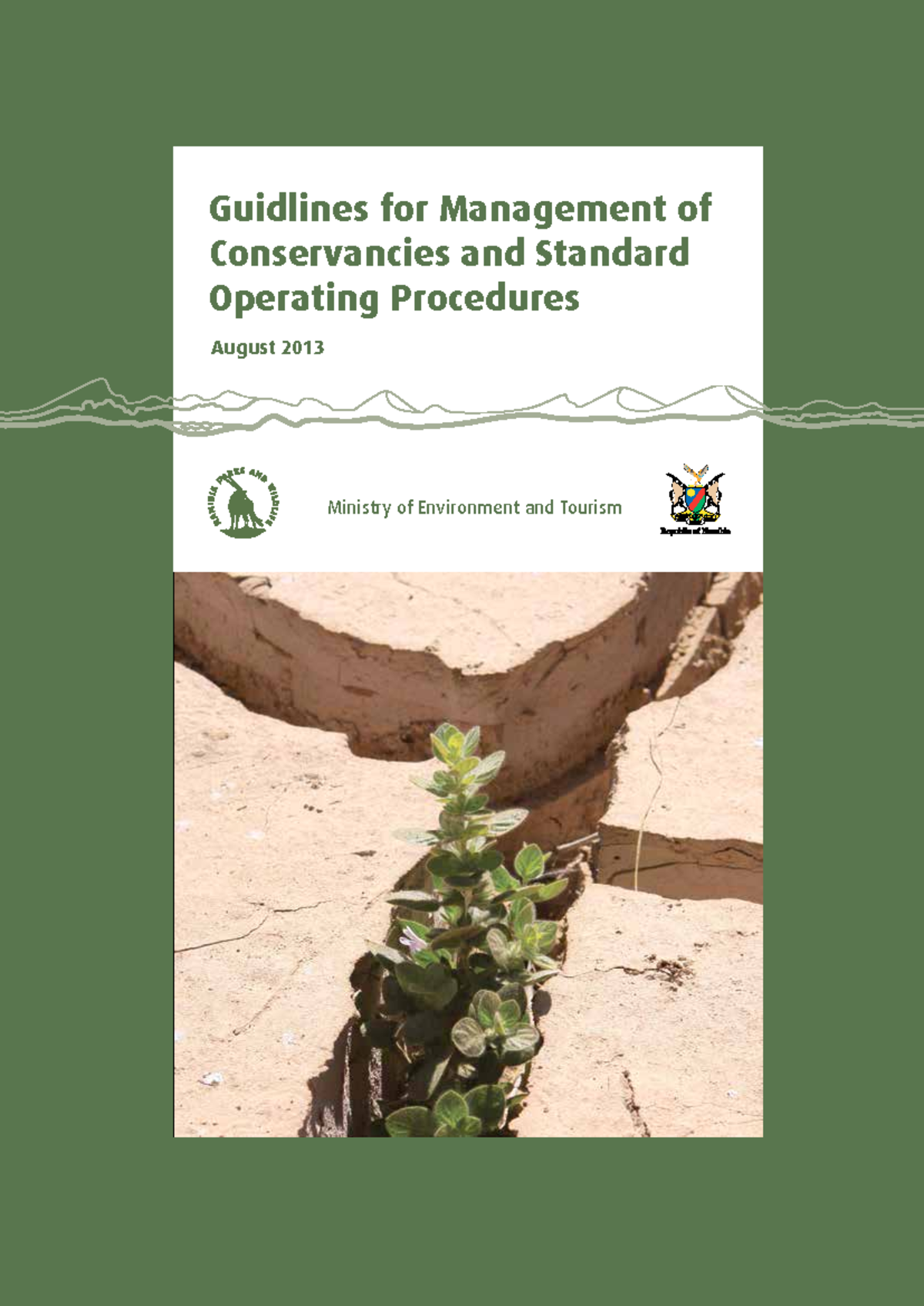 Guidelines for Conservancies Management & SOPs - Namibia CBNRM - Studocu