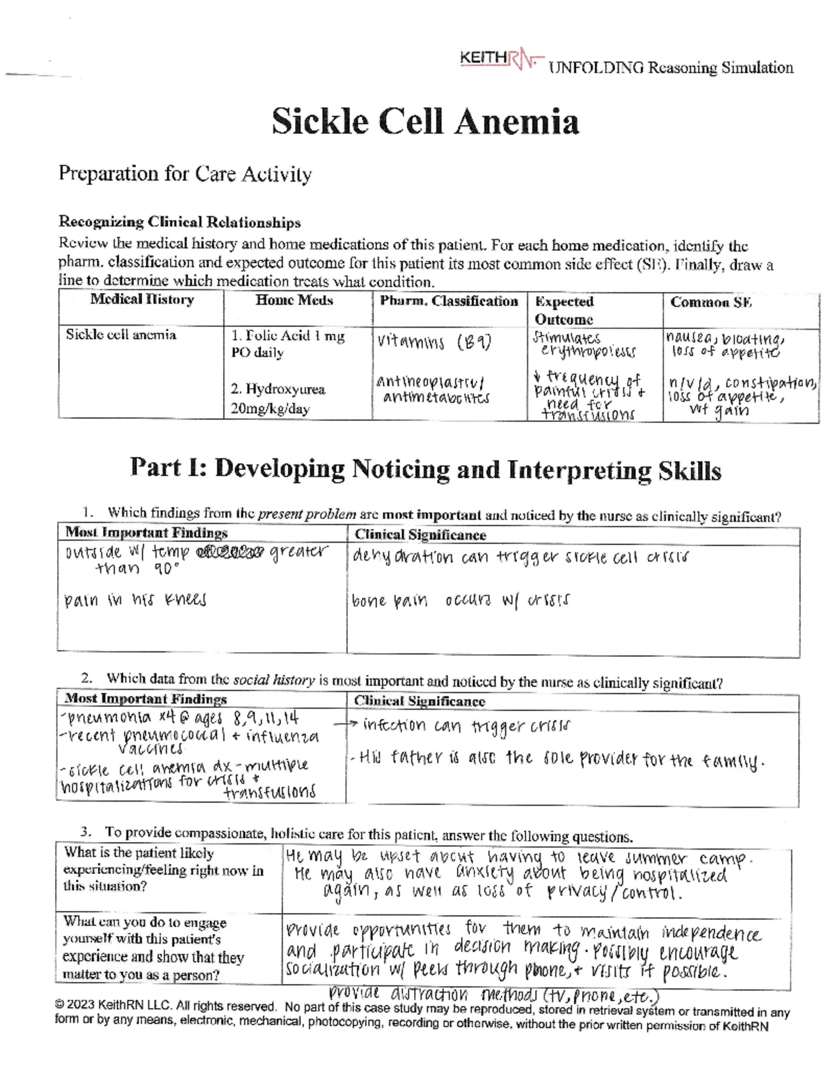 Cardiac Rhythm Changes Keith RN Case Study - NRSG 1720 - Studocu