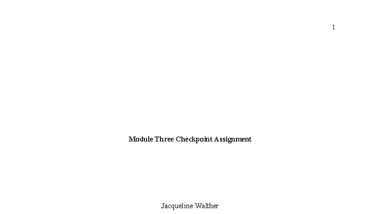 Chapter 3 supply and demand paper - Module Three Checkpoint Assignment ...