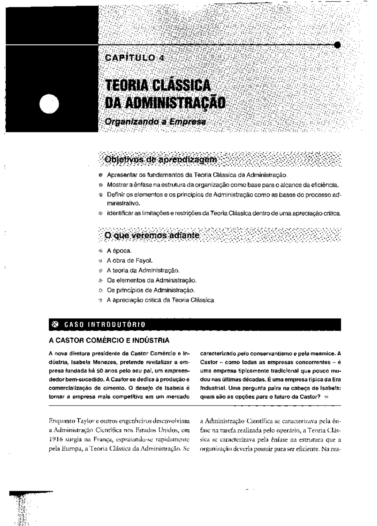 Teoria Clássica da Administração: Fundamentos e Críticas - Introdução ...