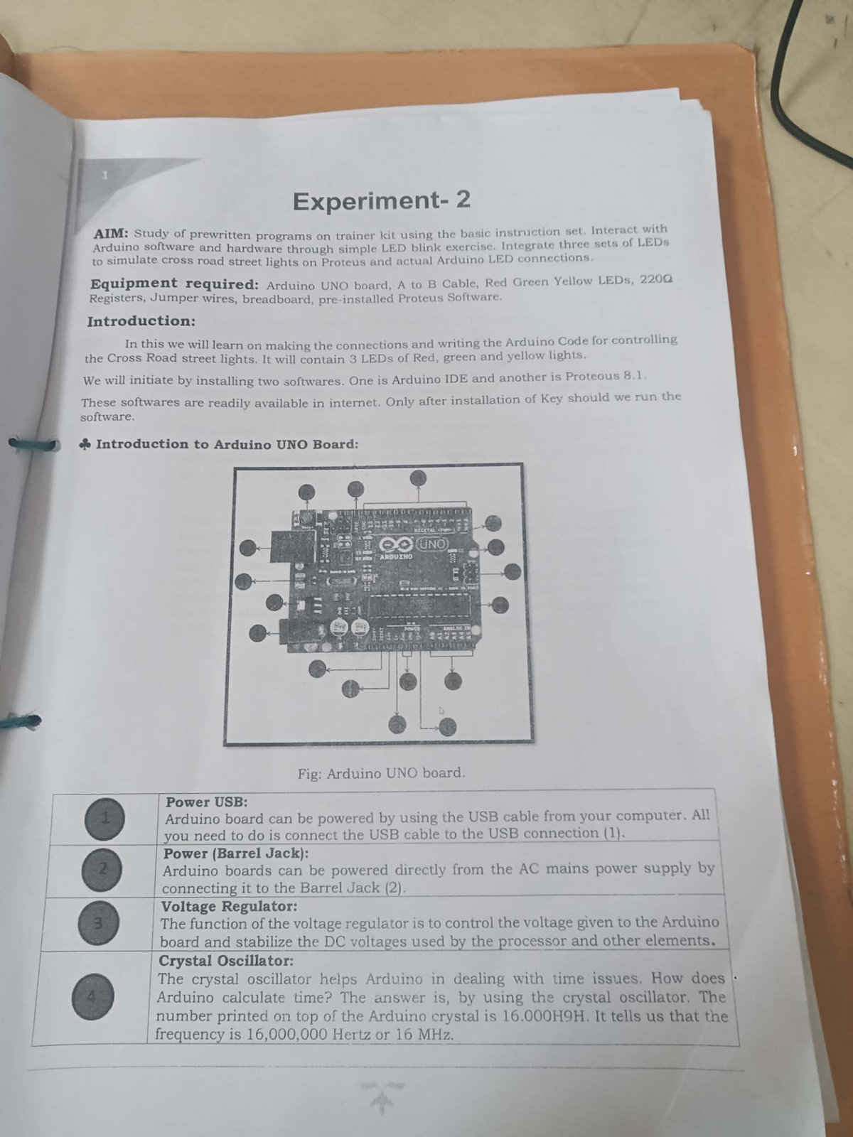 IAM EXP 5: LED Control with Arduino UNO - Lab Experiment Guide - Studocu