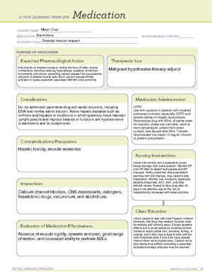Delirium - ATI templates and testing material. - ACTIVE LEARNING ...