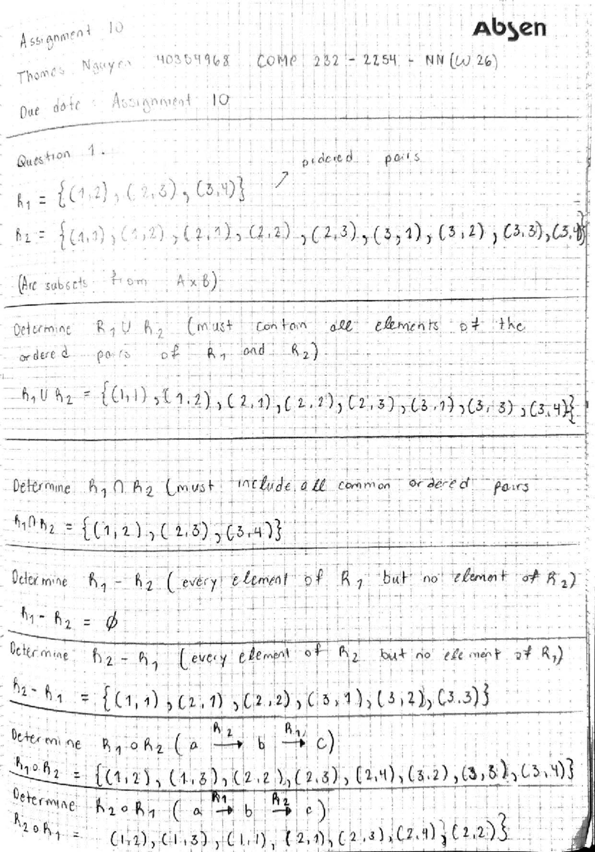 Assignment 10 - 100% Evaluation and Analysis - Studocu
