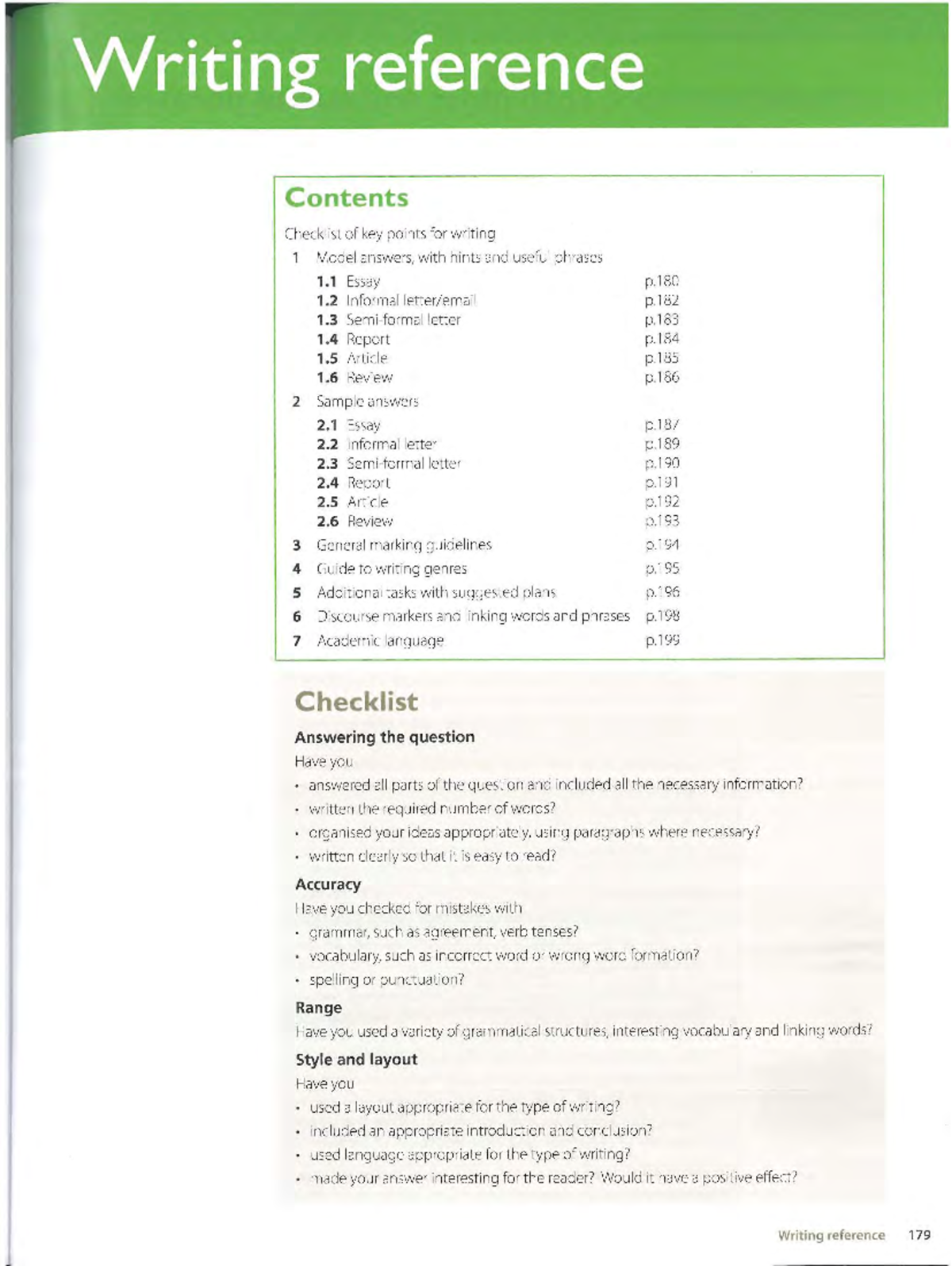 Writing FCE: Key Points, Model Answers, and Guidelines - Studocu