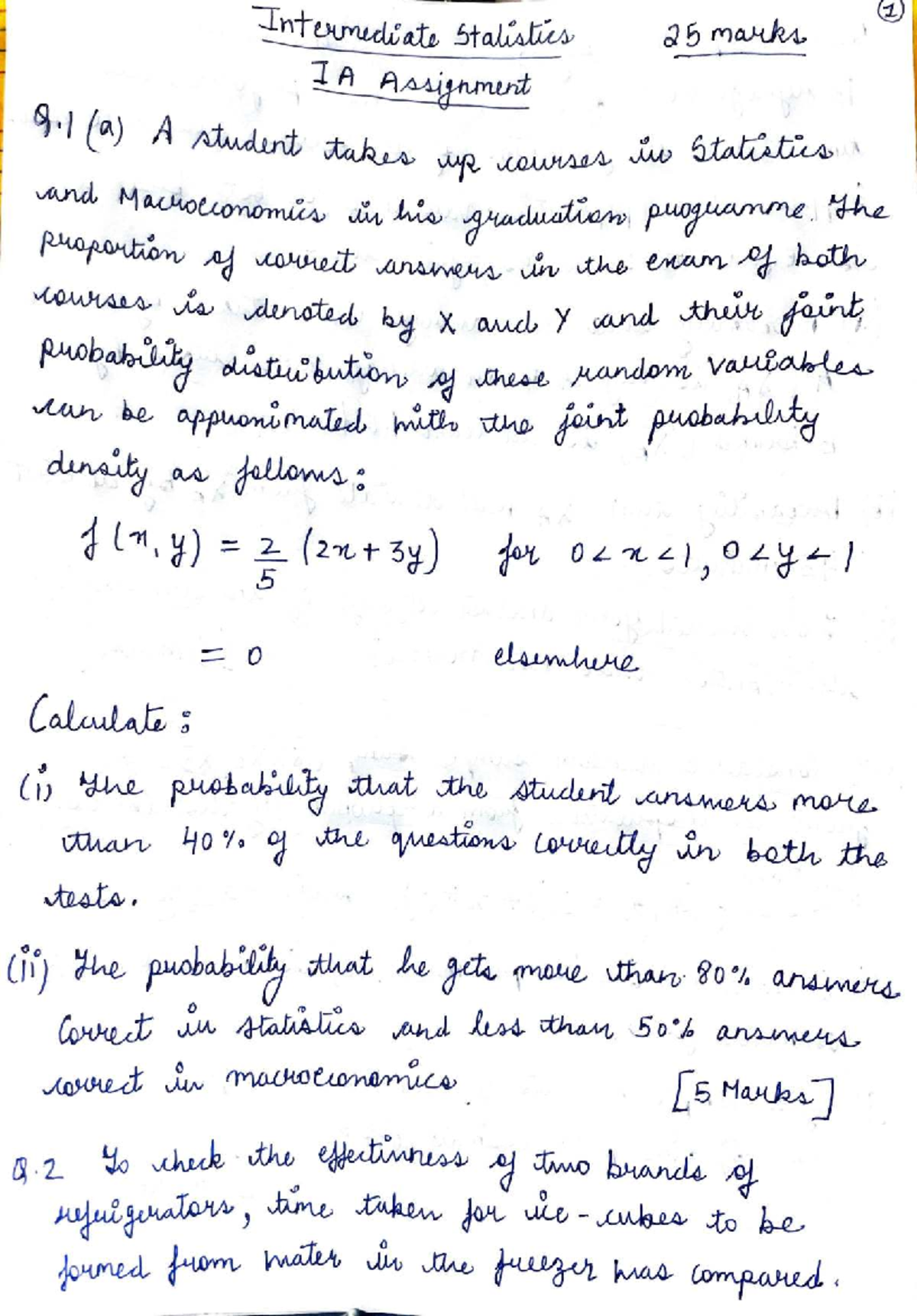 IA Assignment - Analysis and Insights on Key Concepts - Studocu