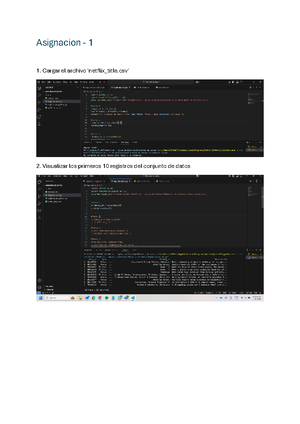 Practica 3 - Exploración de Datos con Python - Obtener Cuantas filas y ...