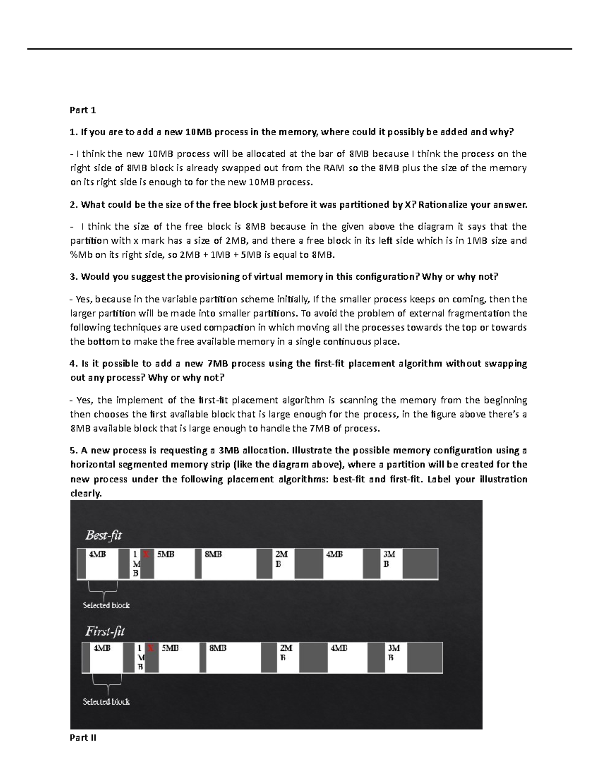 JV5s Uul Tm Q 52 - Lecture Notes - Part 1 If you are to add a new 10MB ...