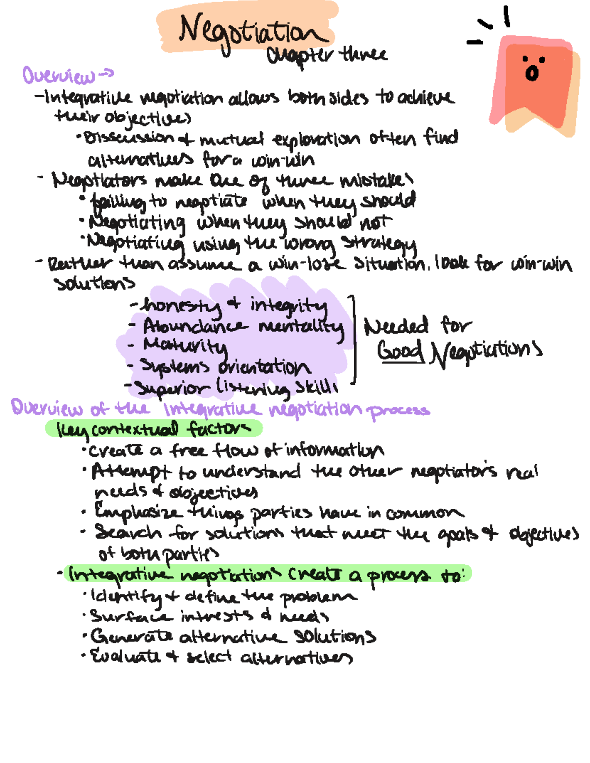 Negotiation 3 - Overview of Integrative Negotiation Strategies and ...