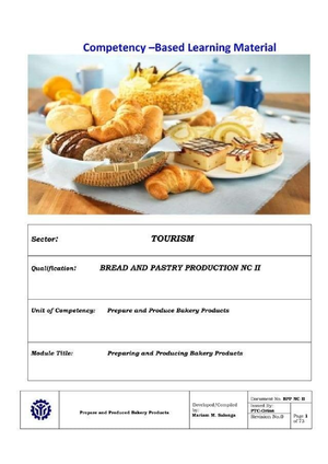 Grade 9 TLE Home Economics: Cookery Materials & Dessert Preparation ...
