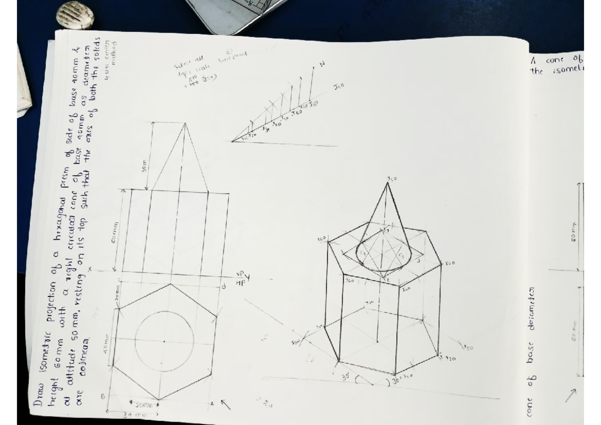 Isometric Projections of Solids - Notes (Course Code: 4011) - Studocu