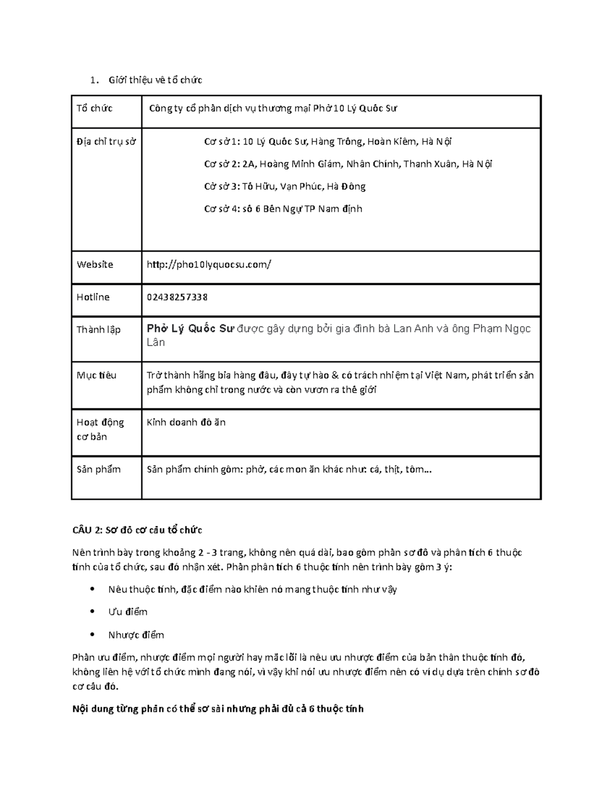 Câu 4 p10lqs về triết học - Gi i thi u vềề t ch cớ ệ ổ ứ T ch cổ ứ Công ...