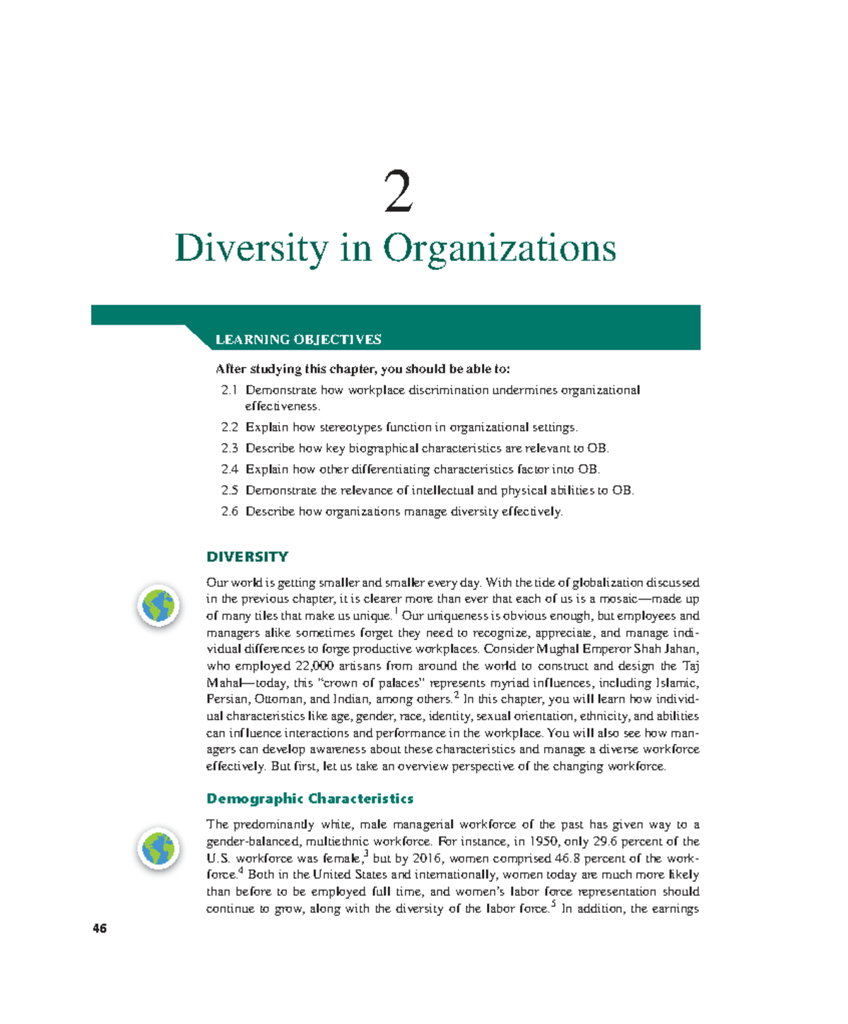 2 Diversity in Organizations: Understanding and Managing Workplace ...
