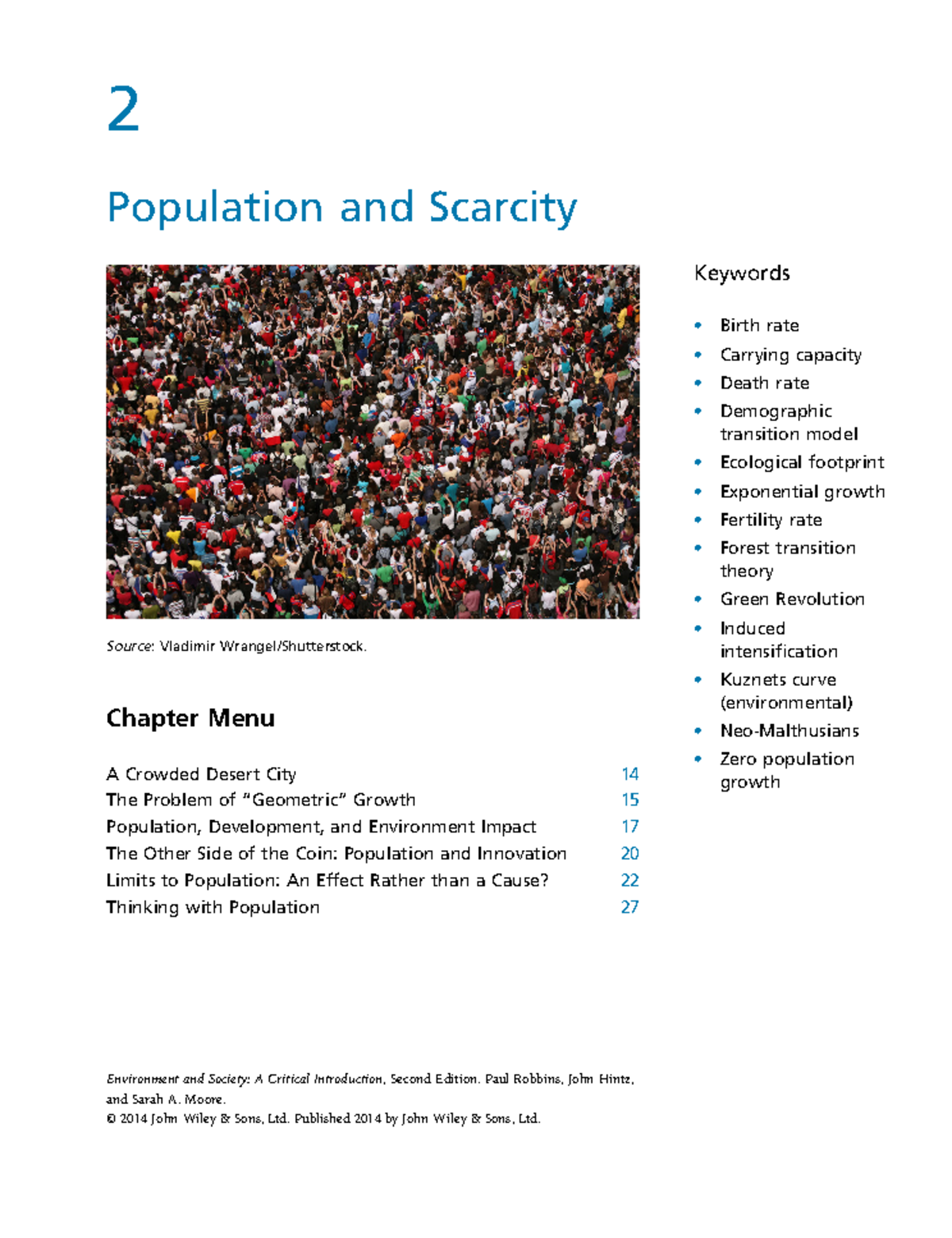 Human Population & Environmental Impact: Insights from Unit 1C - Studocu