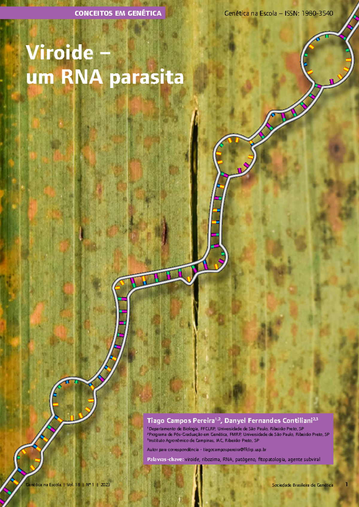 CONCEITOS EM GENÉTICA: Viroides e Patogênese em Plantas - Genética na ...