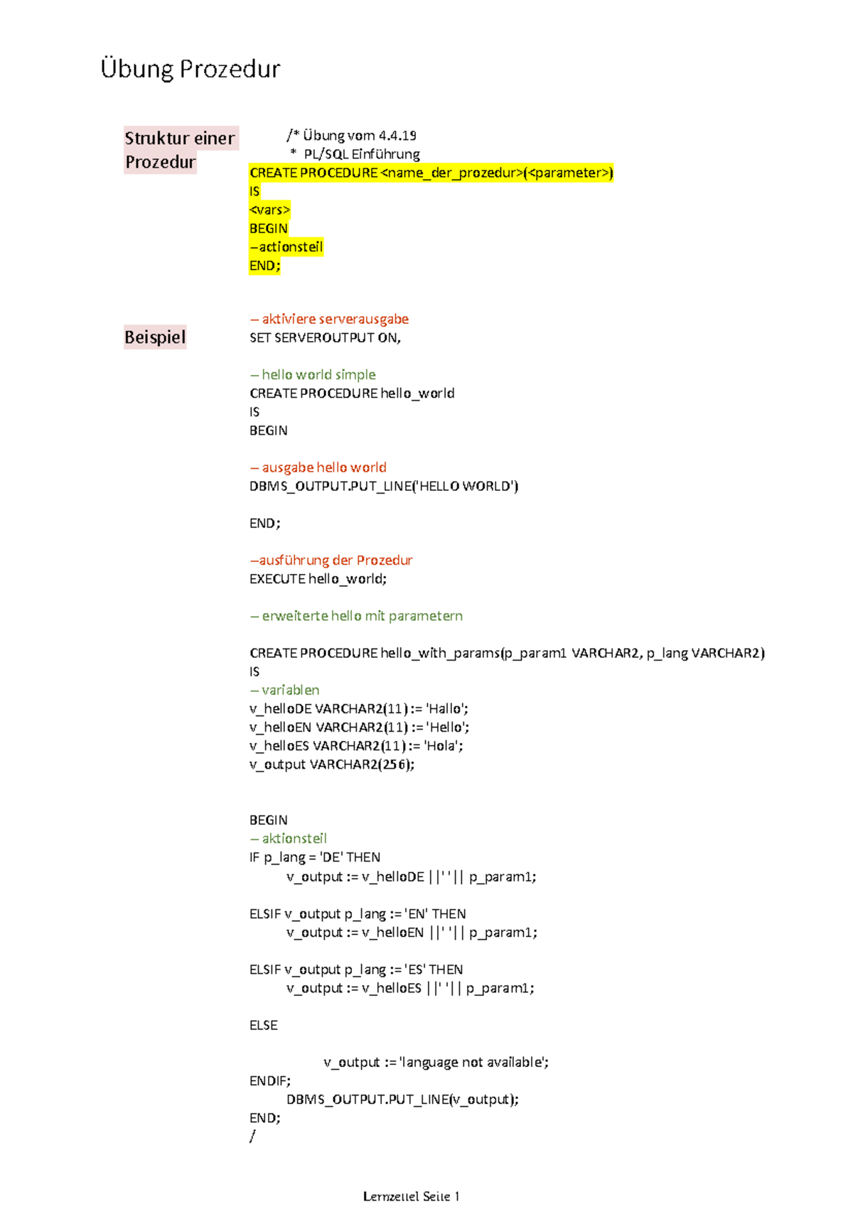 Lernzettel für die Klausur - Warning: TT: undefined function: 32 Warning: TT: undefined function ...