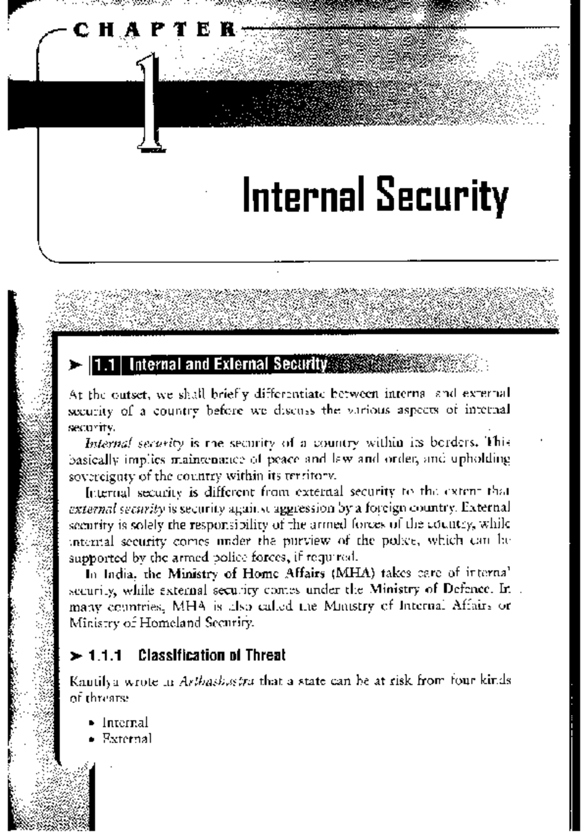 Internal Security of India Ashok Kumar Singh - Political science - Studocu