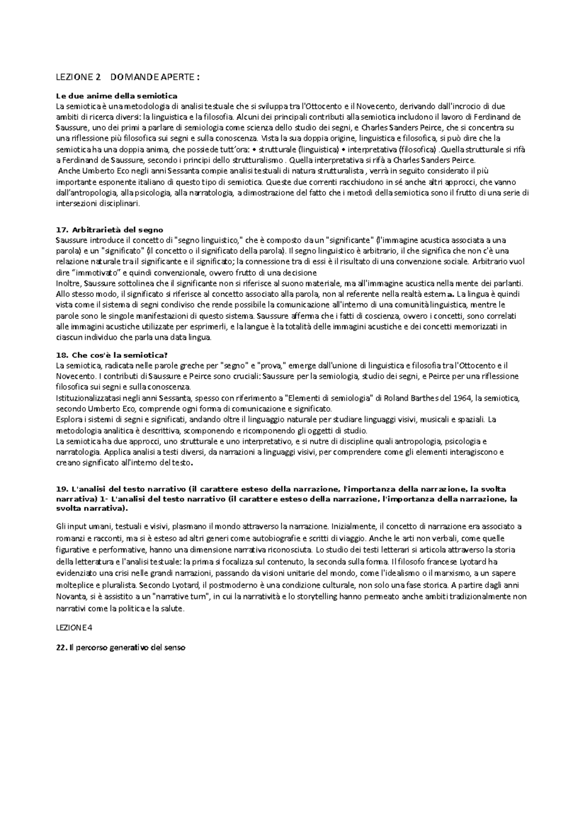 Domande Quesiti Metodologie E Analisi DEL Testo Ecampus Lettere ...